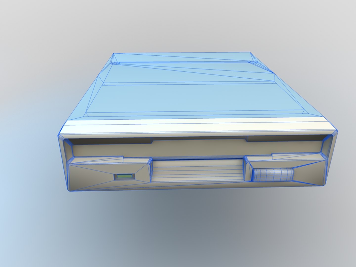 3d Model Floppy Disk Drive