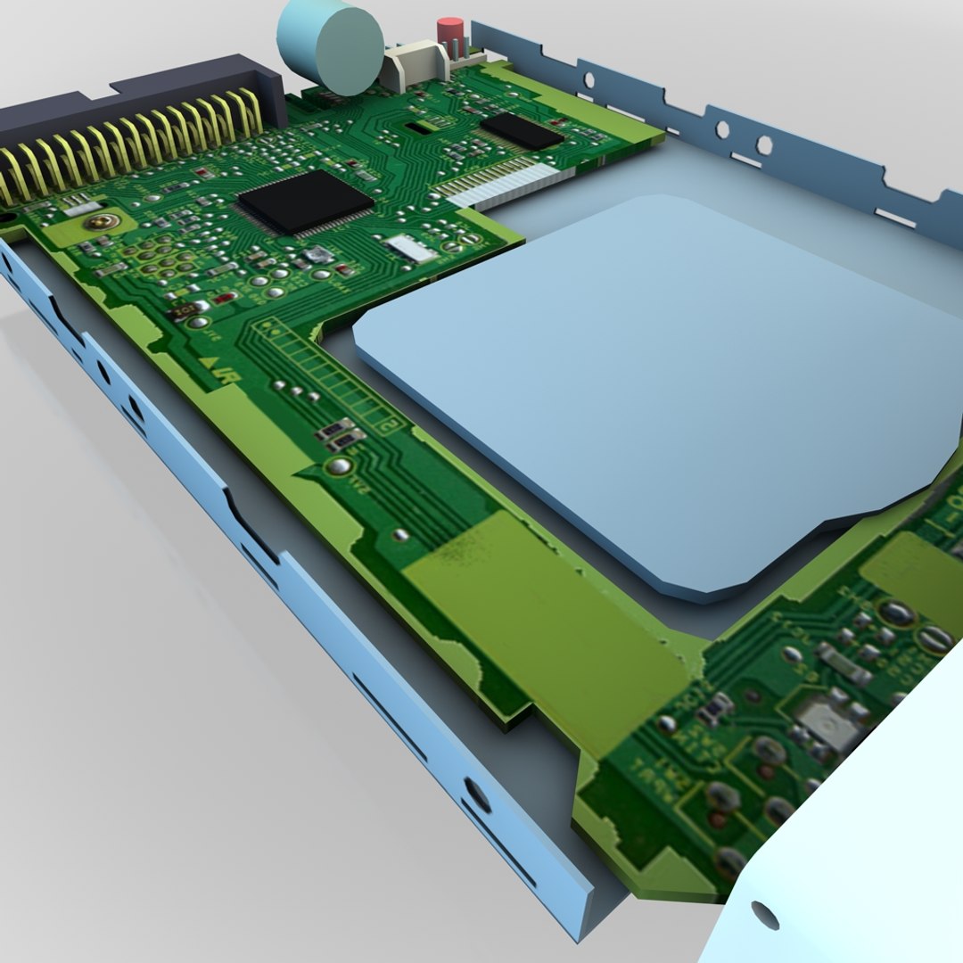 3d Model Floppy Disk Drive