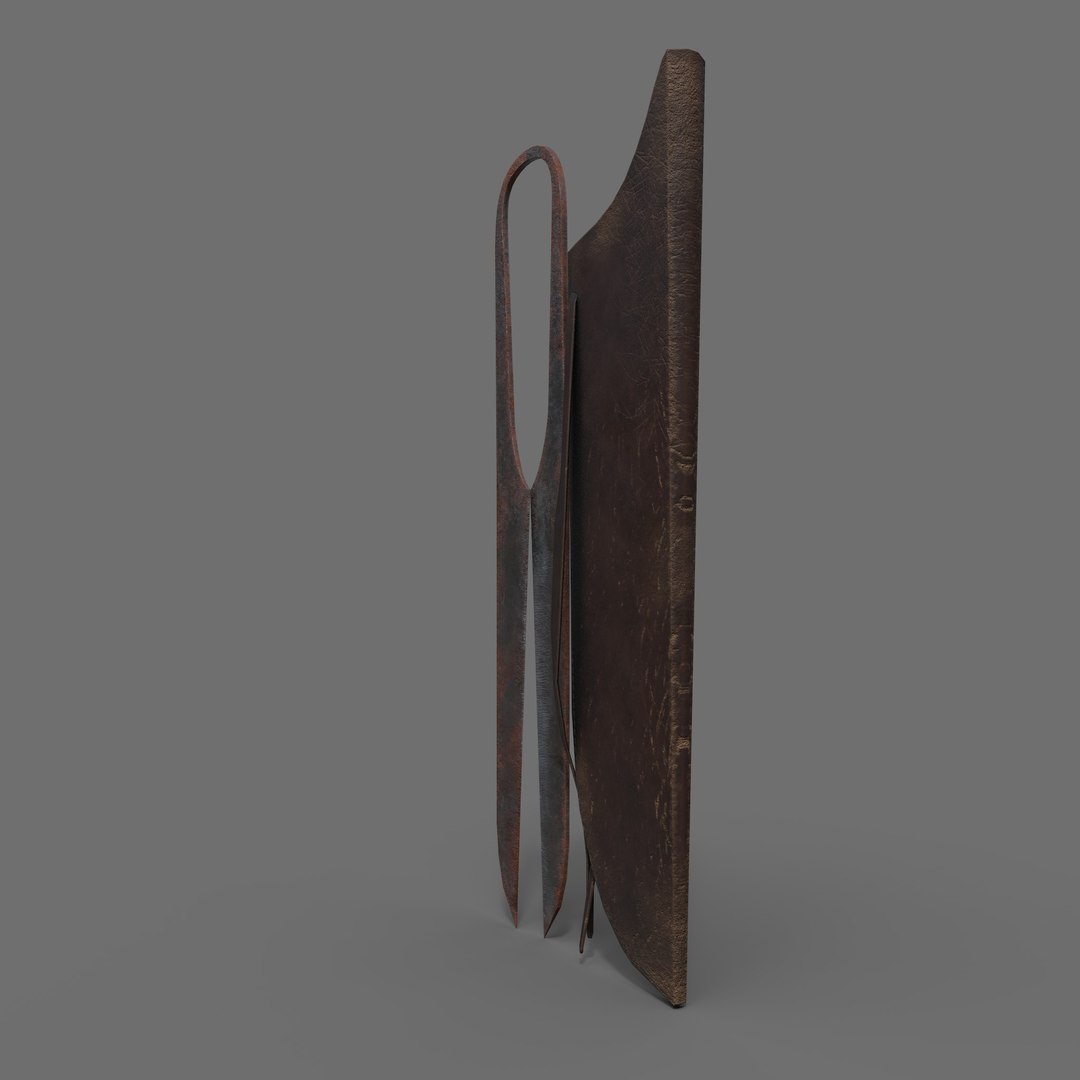 3D Rusty Forged Scissors - TurboSquid 1748333