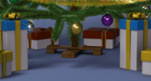3d christmas tree classic