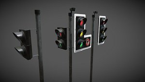 Free Blender Traffic-Light Models | TurboSquid
