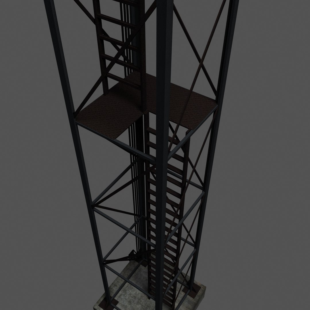 Projector Tower 3d Obj