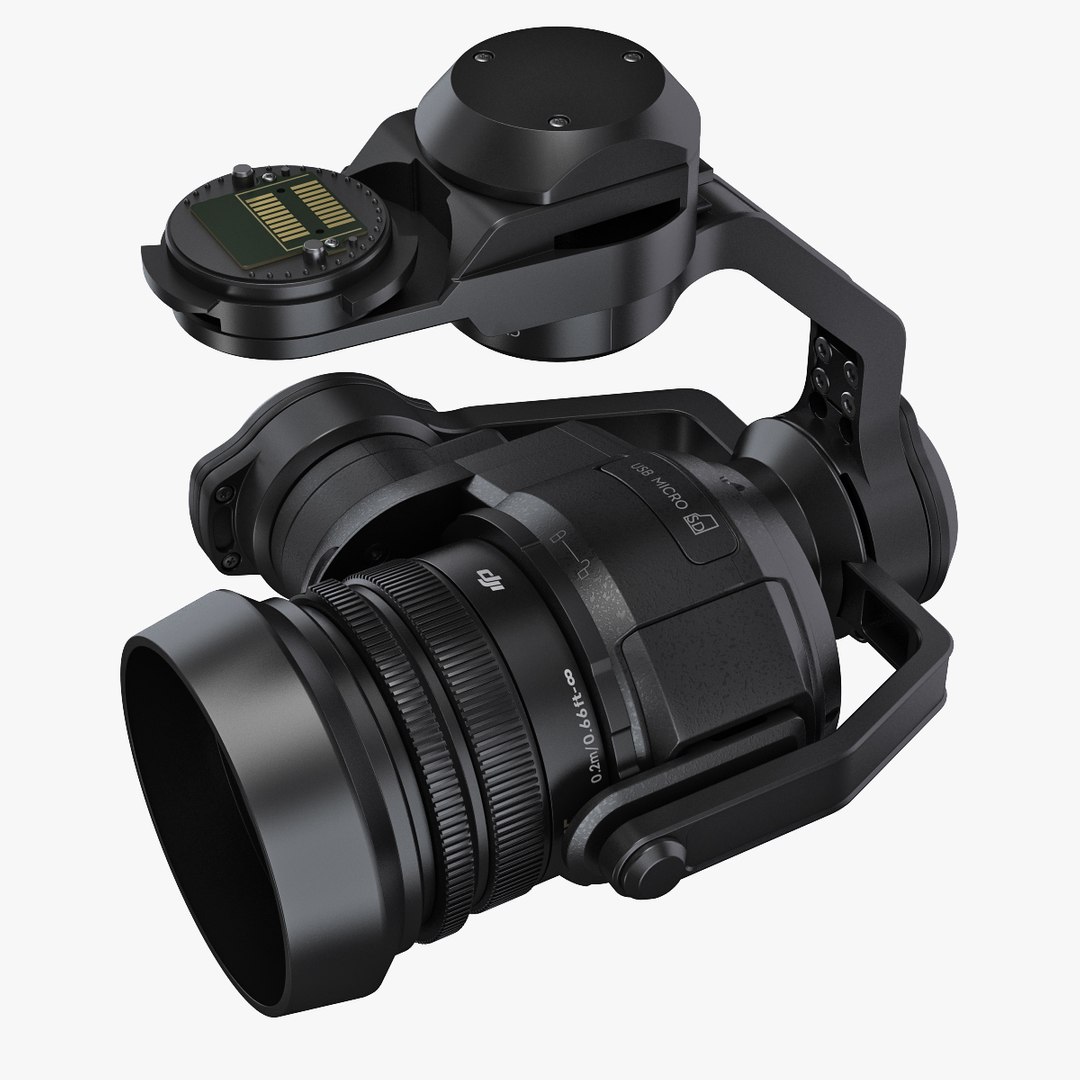 Dji Zenmuse X5 Camera 3d Model