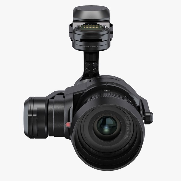 dji zenmuse x5 camera 3d model