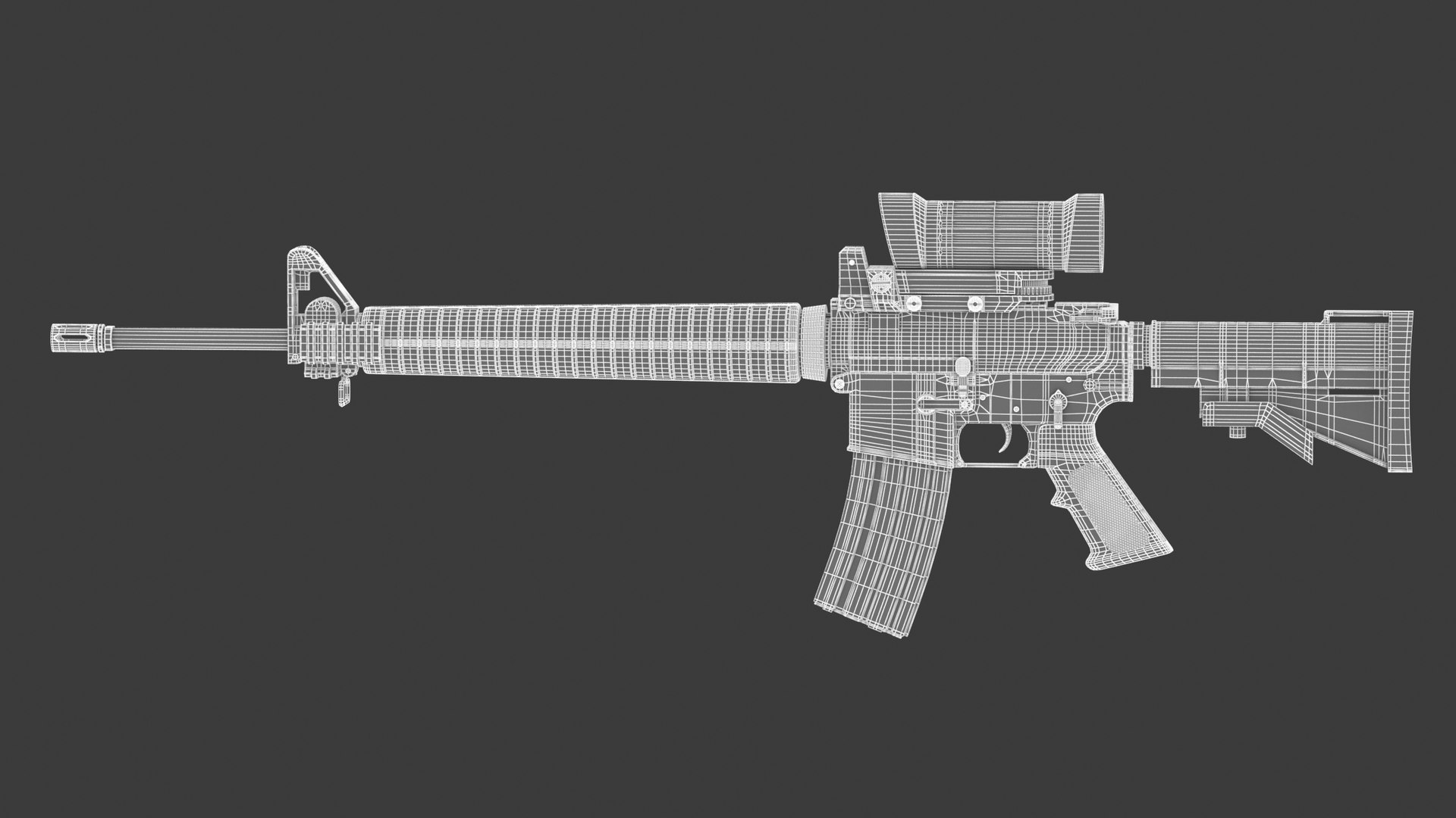 Colt Canada C7 3D - TurboSquid 1704134