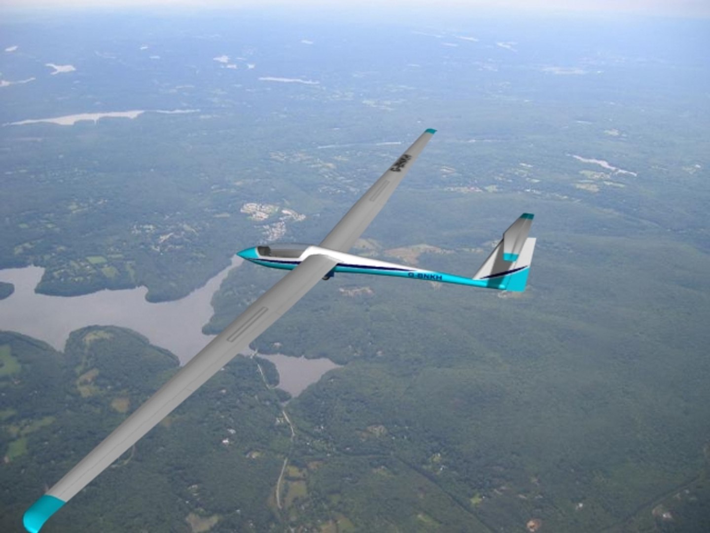 3d Asw 22 Sailplane