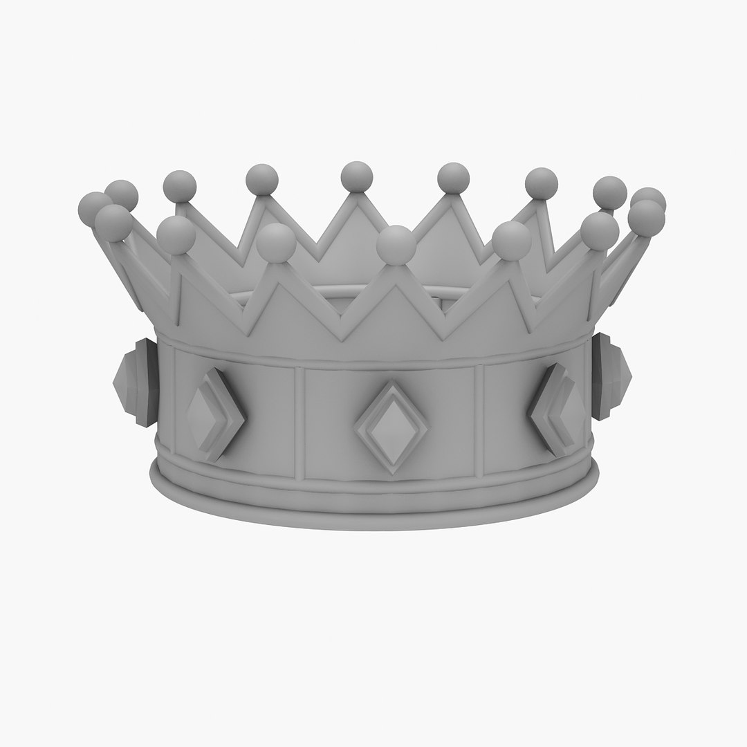 3D Model Crown Queen Print - TurboSquid 1625143
