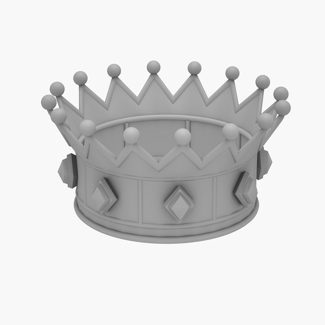 3D Model Crown Queen Print - TurboSquid 1625143