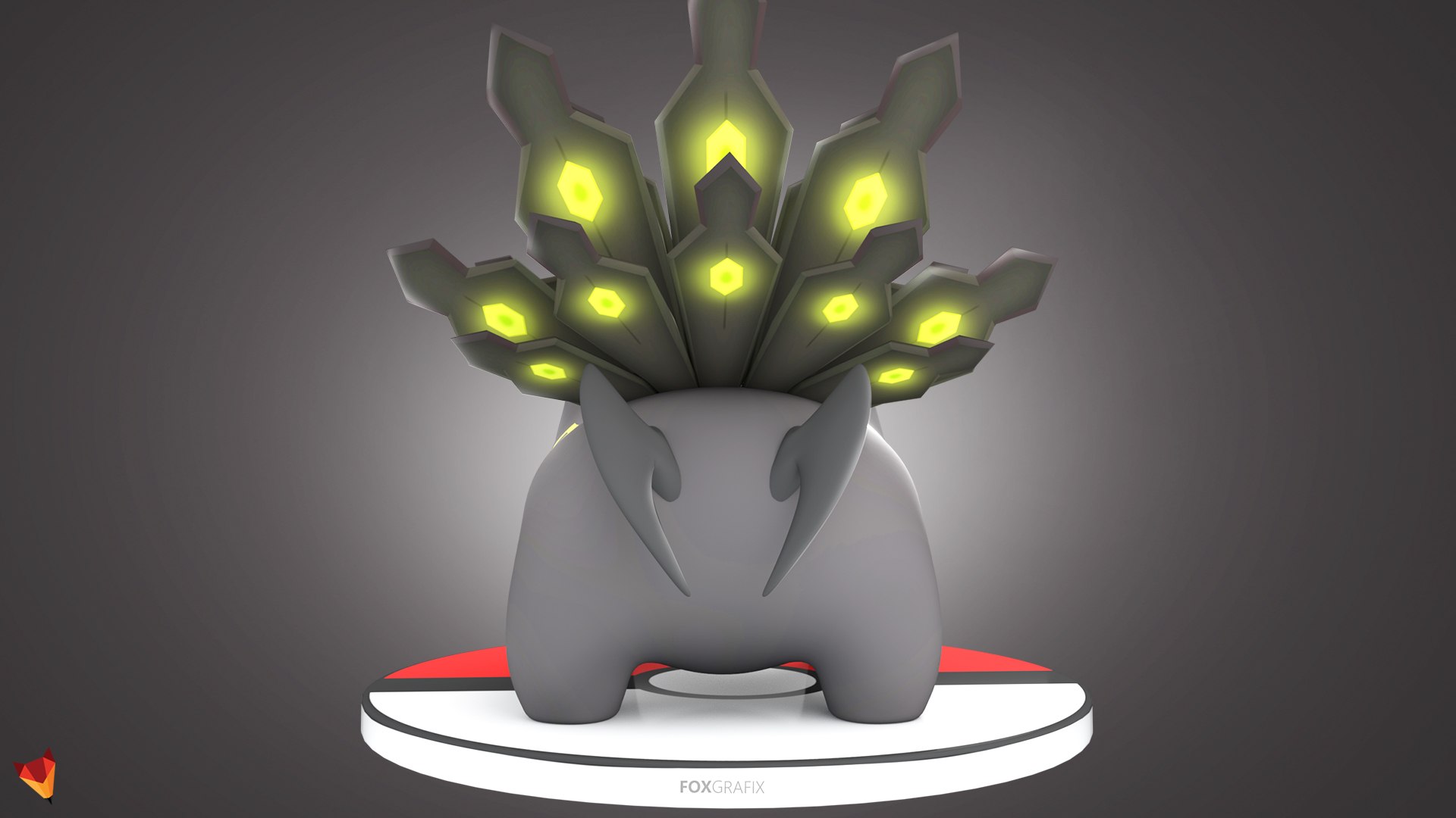 3D Pokemon Bulbasaur Dark Type Concept - TurboSquid 1969997