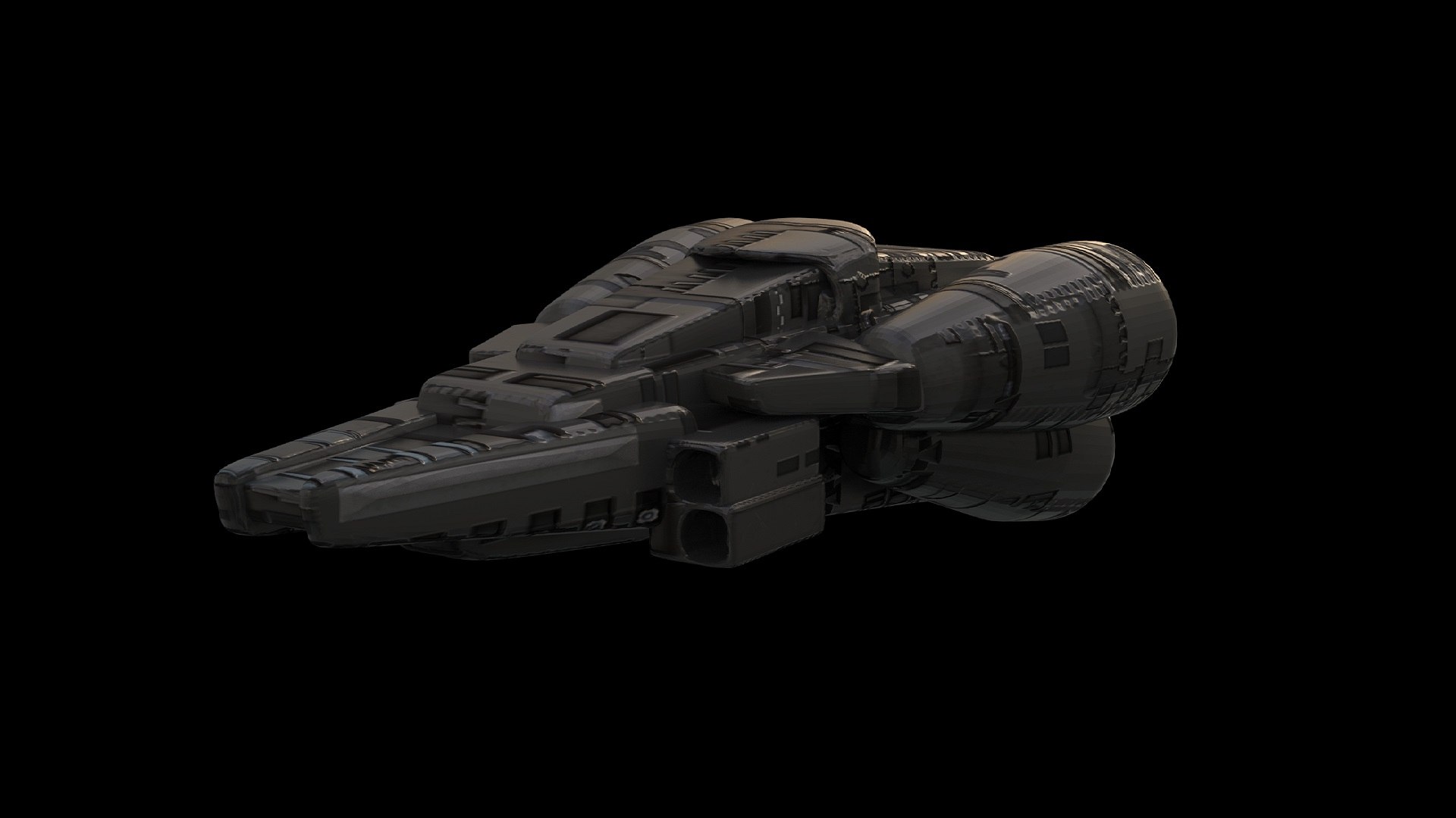 3D Model Starship - TurboSquid 2124138
