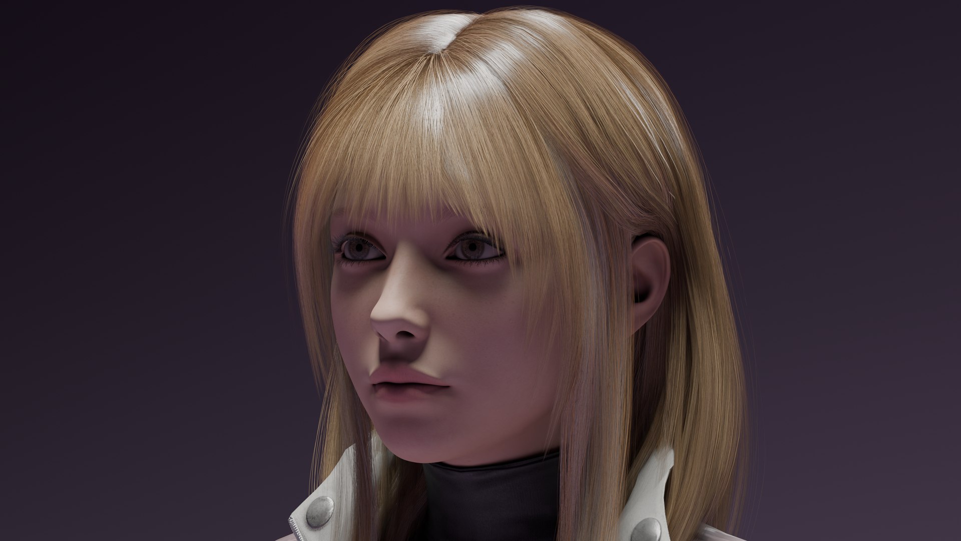 Agent Girl Realistic Model Model - TurboSquid 2392045