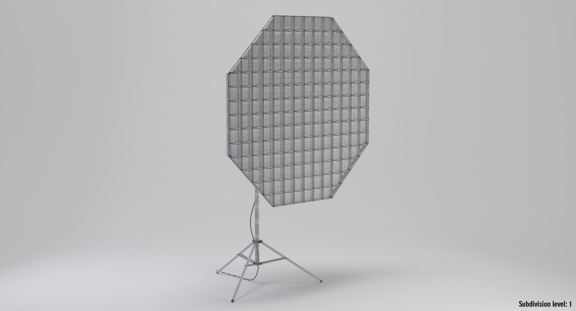 Studio Monolight Octabox Grid 3D Model - TurboSquid 1354443