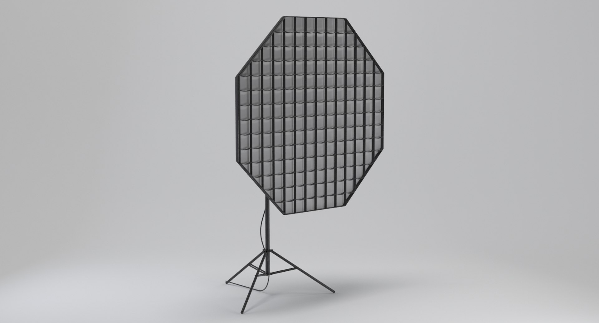 Studio Monolight Octabox Grid 3D Model - TurboSquid 1354443