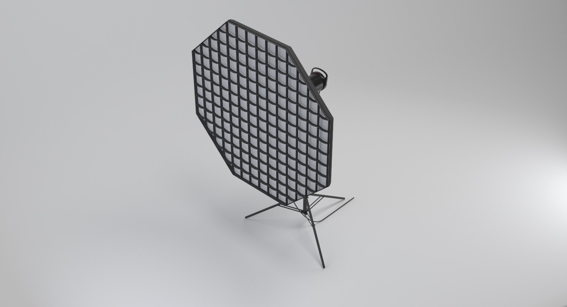 Studio Monolight Octabox Grid 3D Model - TurboSquid 1354443