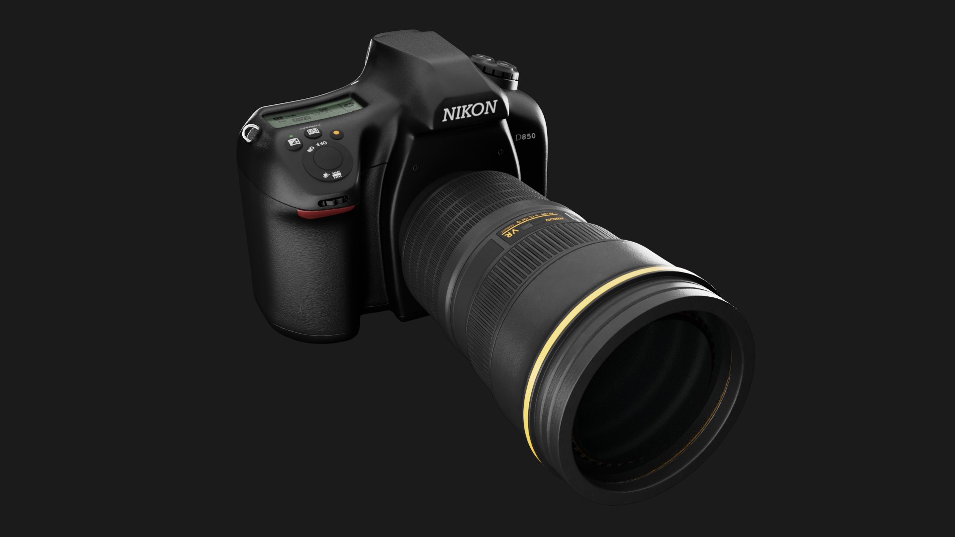 Nikon D850 Camera Model - TurboSquid 2201700