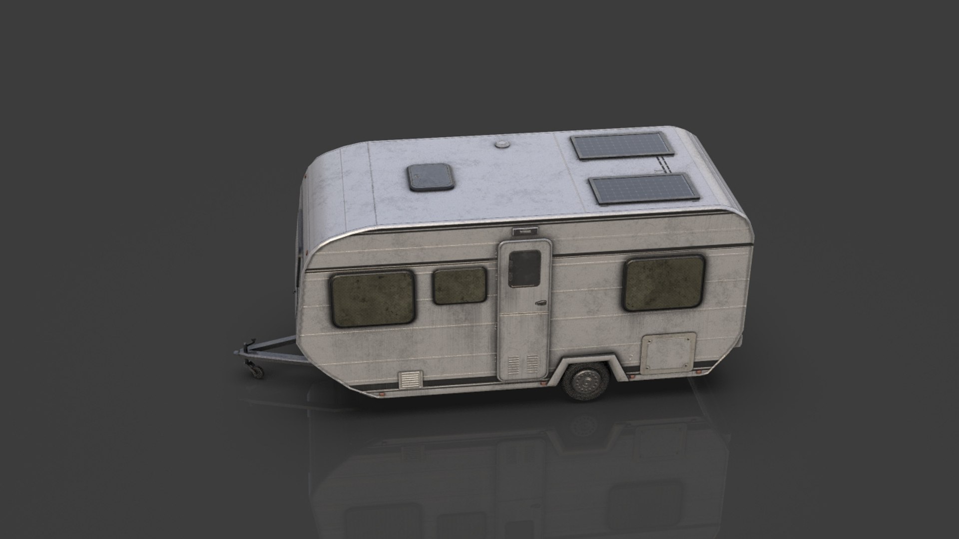 Caravan Unity 3D Model - TurboSquid 1625111