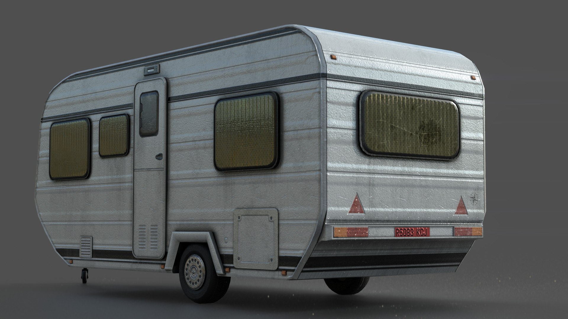 Caravan Unity 3D Model - TurboSquid 1625111