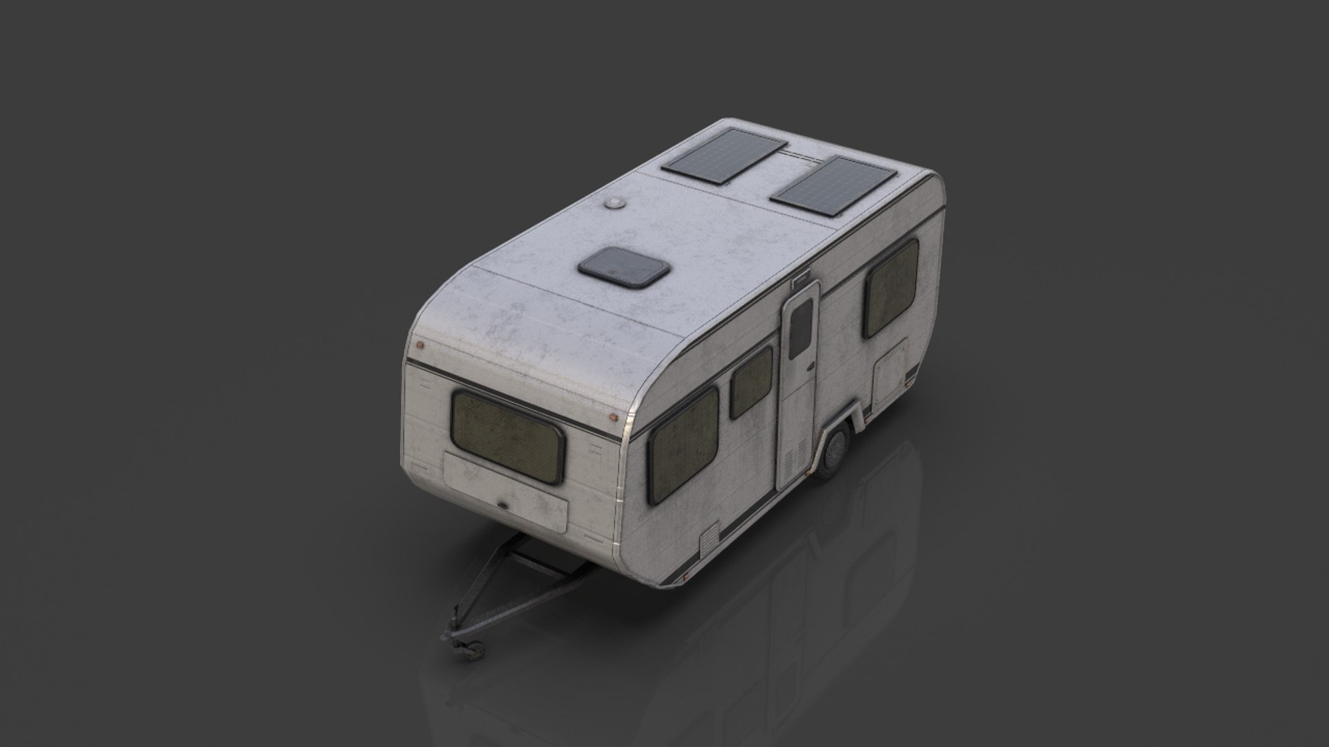 Caravan Unity 3D Model - TurboSquid 1625111