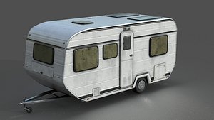 Caravan trailer house 3D model - TurboSquid 1586282