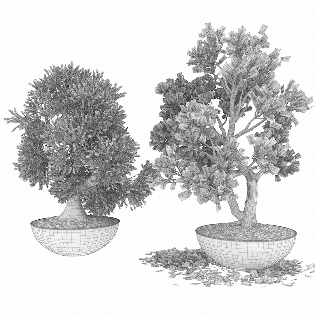 Free Collection Small Tree 1 3dmodel Free Model - TurboSquid 1882998