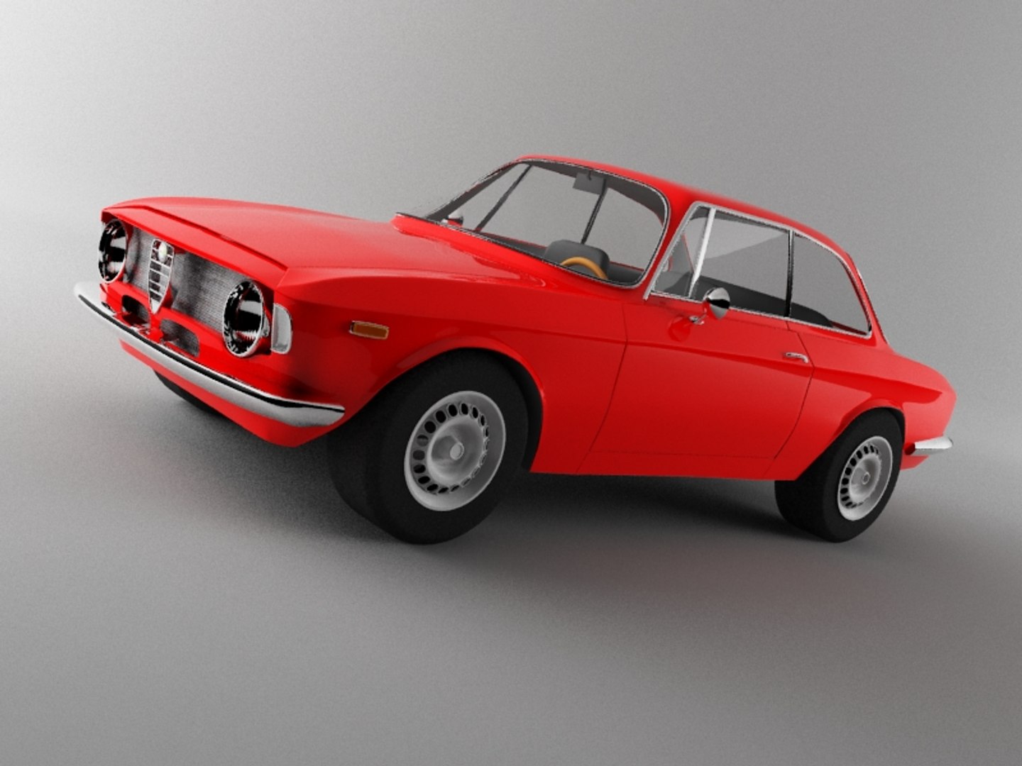 alfa romeo gta 3d max