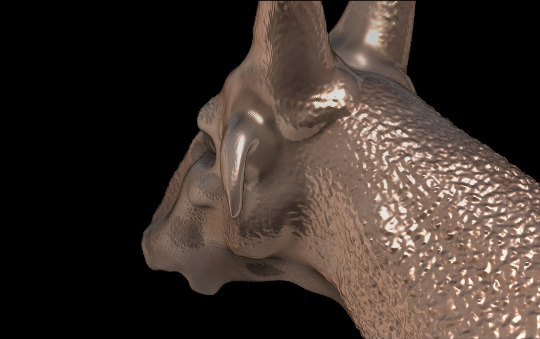 Animal Sculpture 3d 3ds