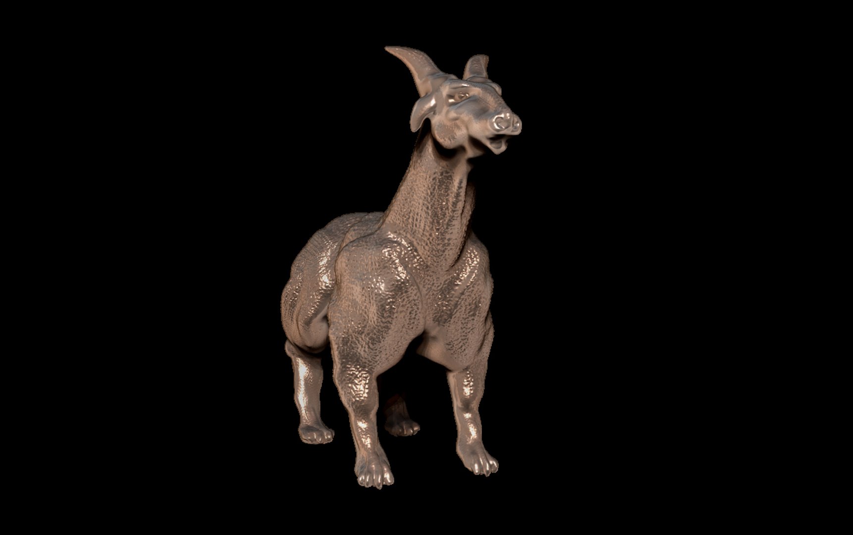 Animal Sculpture 3d 3ds
