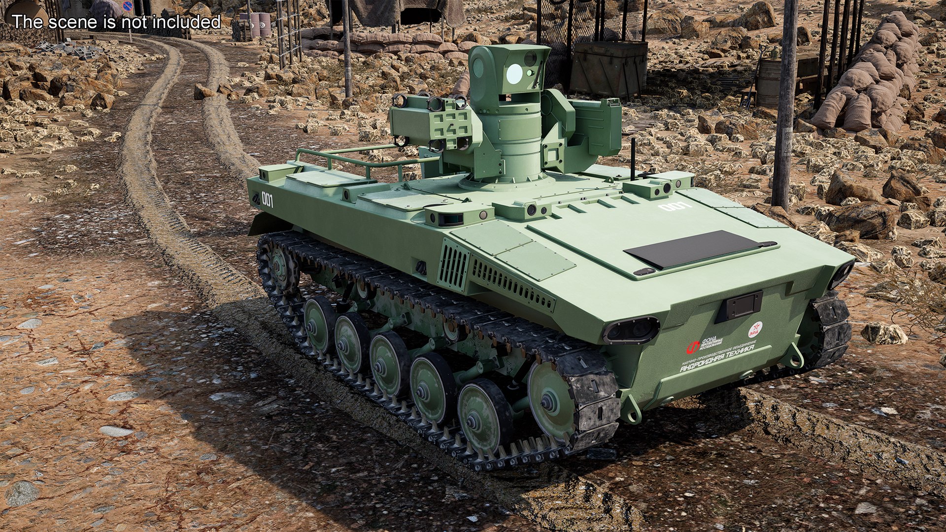 3D Marker Russian Military Robot - TurboSquid 2134042