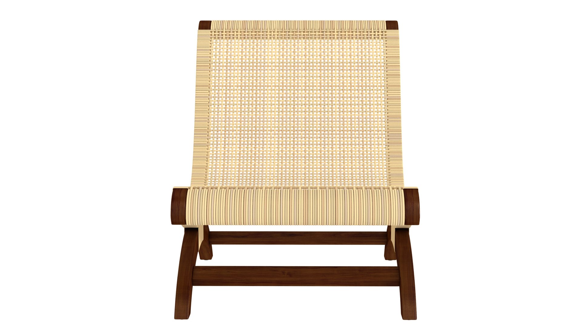 Mexican Wooden Rattan Chair Butaque Luteca Clara Porset 3D - TurboSquid ...