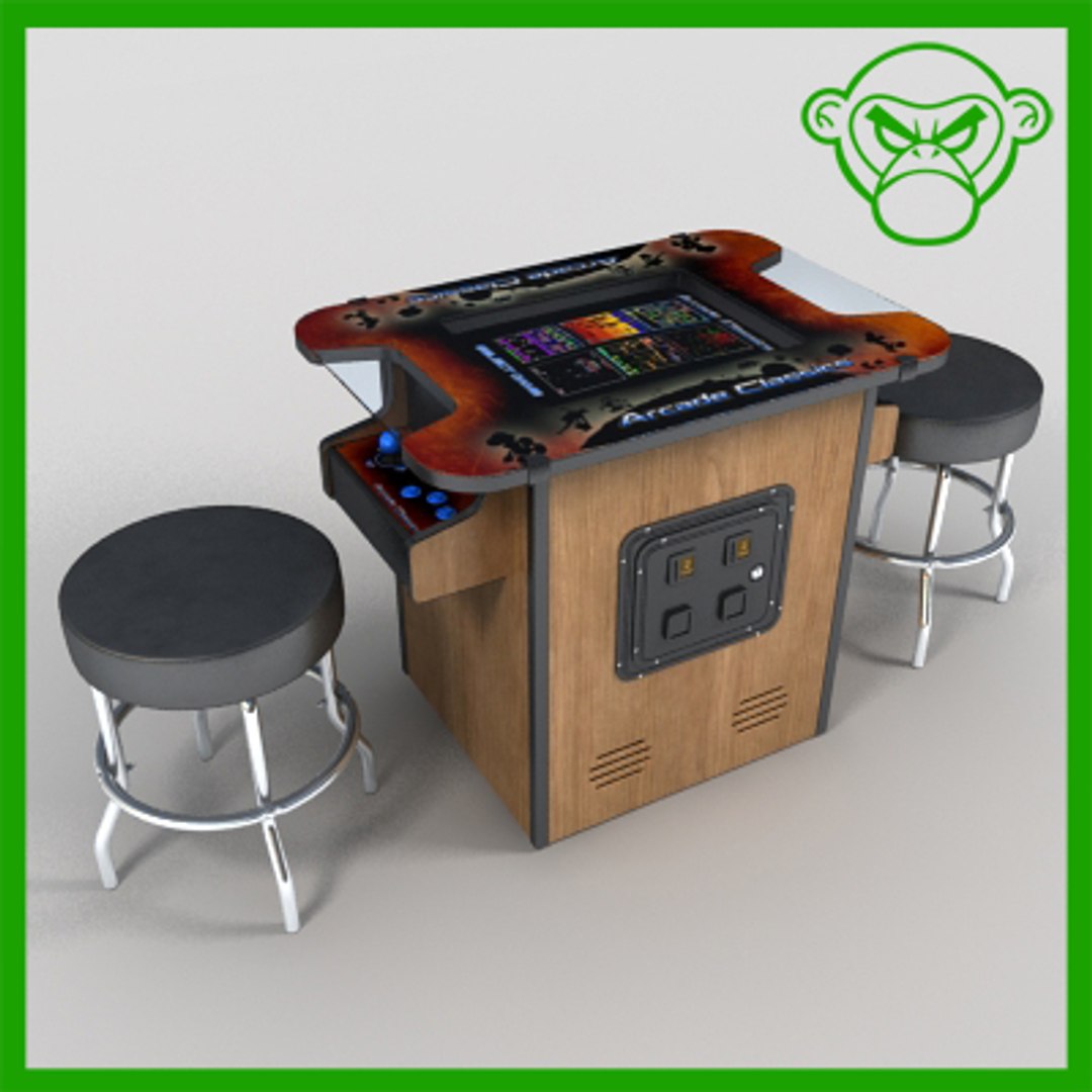 3ds max cocktail arcade