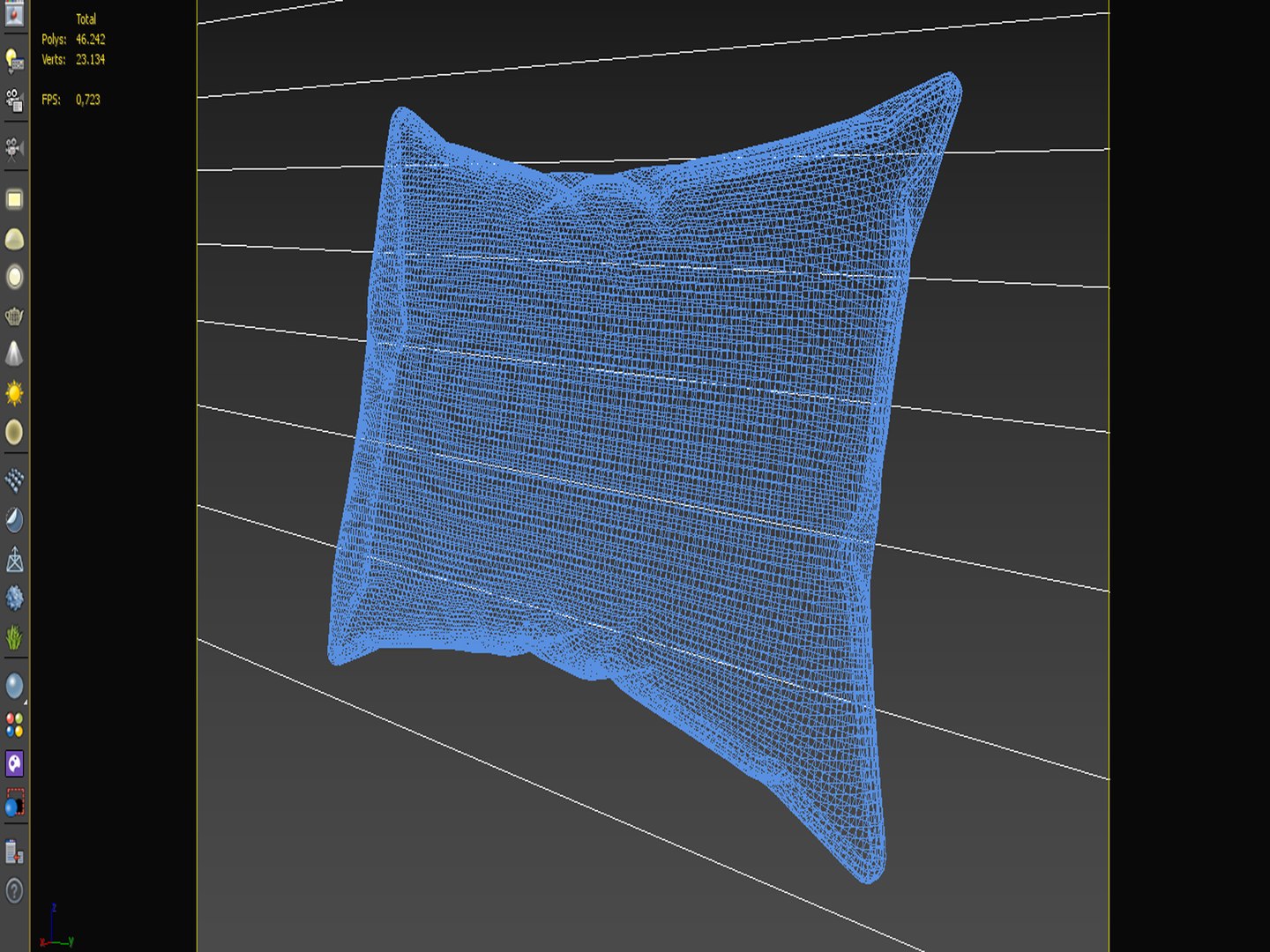Realistic Pillow 3D Model - TurboSquid 1920517