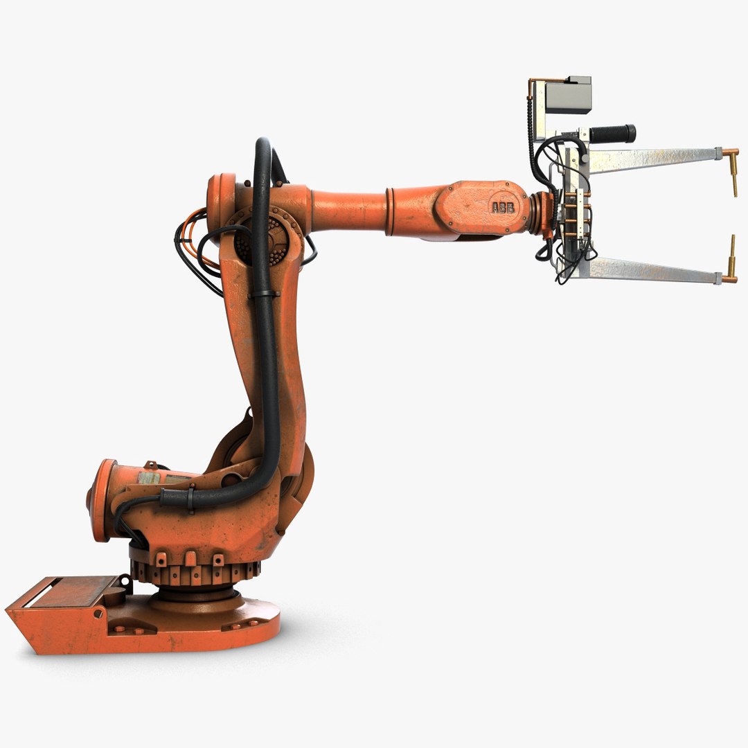 3d 3ds robot modeled