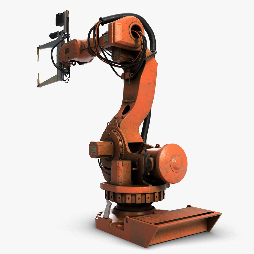 3d 3ds robot modeled