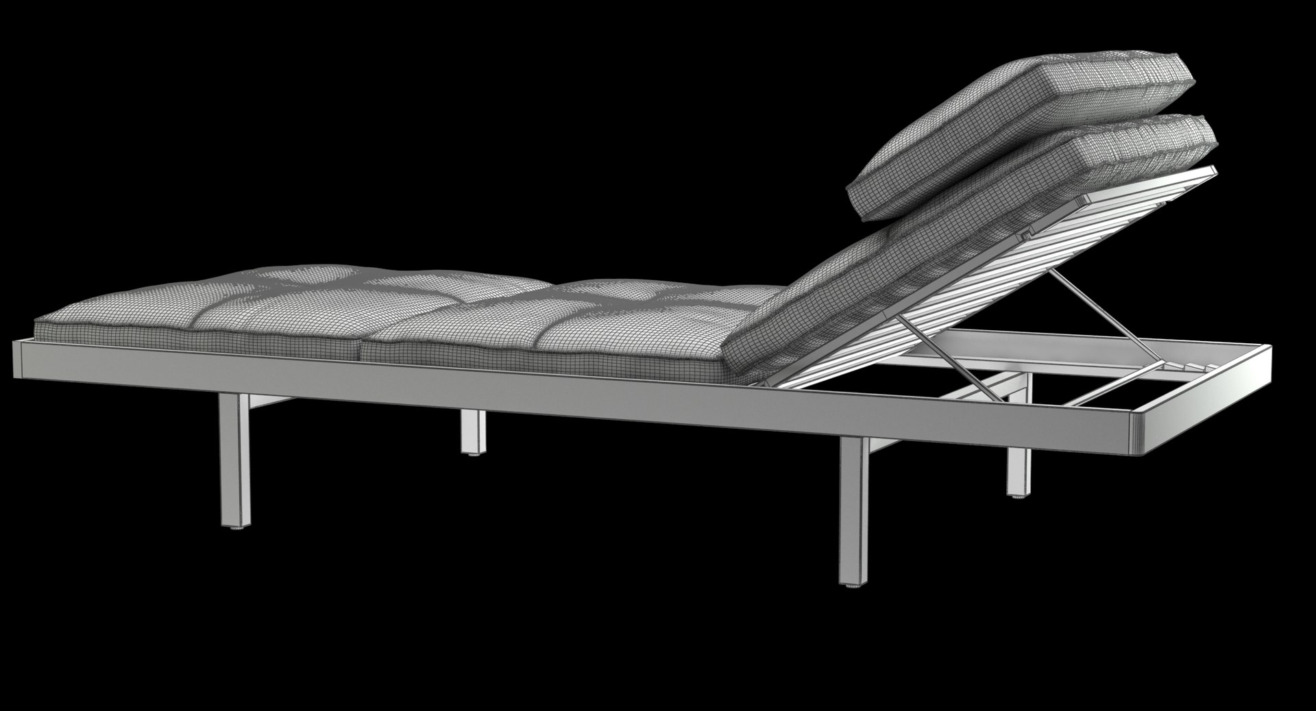 Bassam Fellows Daybed 3D Model - TurboSquid 1496679
