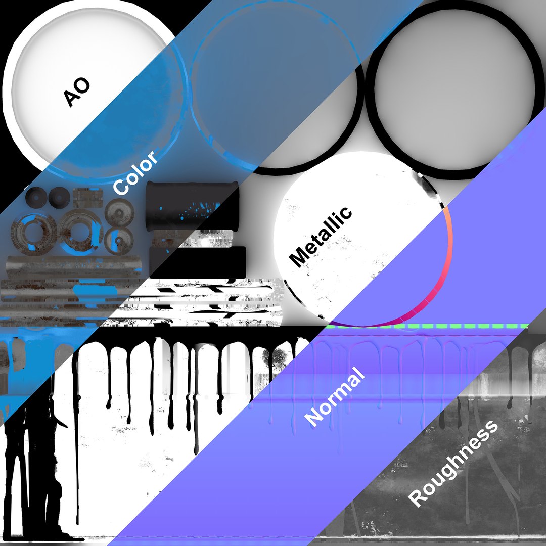 3D Paint Cans Lowpoly Model - TurboSquid 2325617