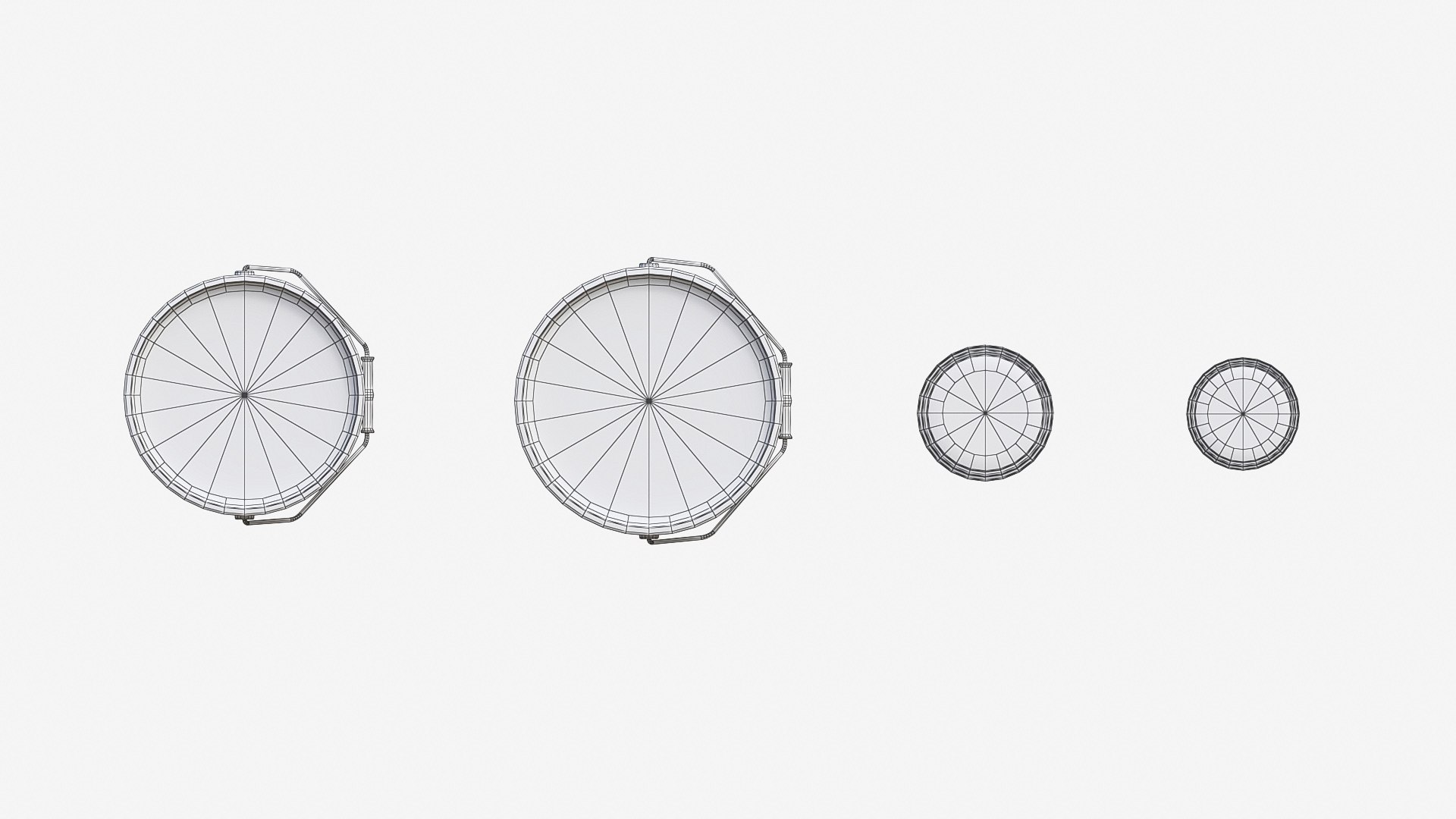 3D Paint Cans Lowpoly Model - TurboSquid 2325617