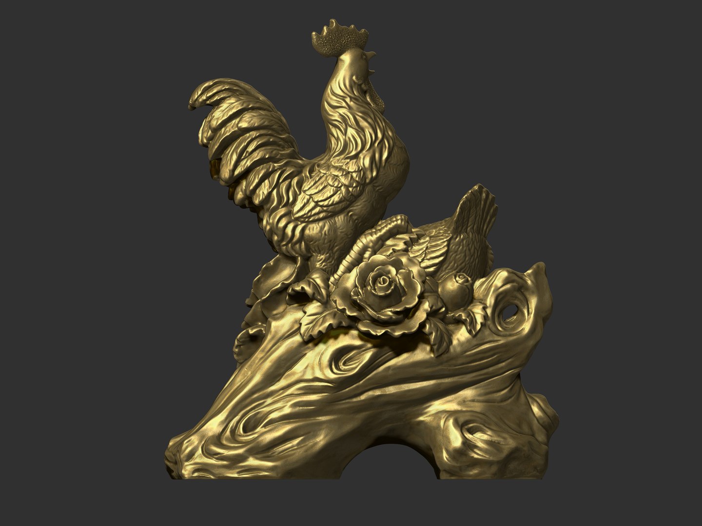 Family Of Chickens 3D Model - TurboSquid 2044263