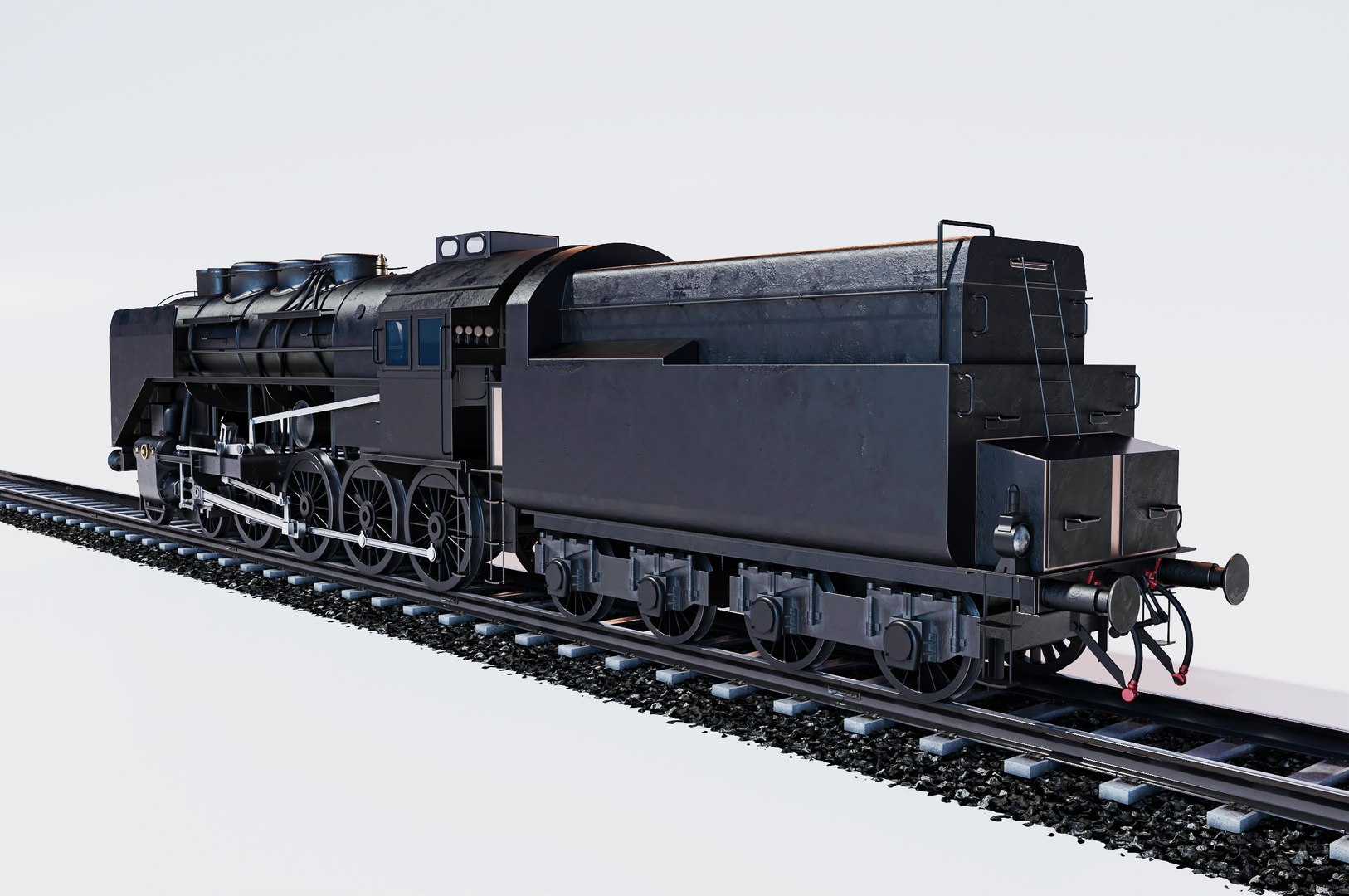 3D Mav Class 424 With Railroad - TurboSquid 1753118