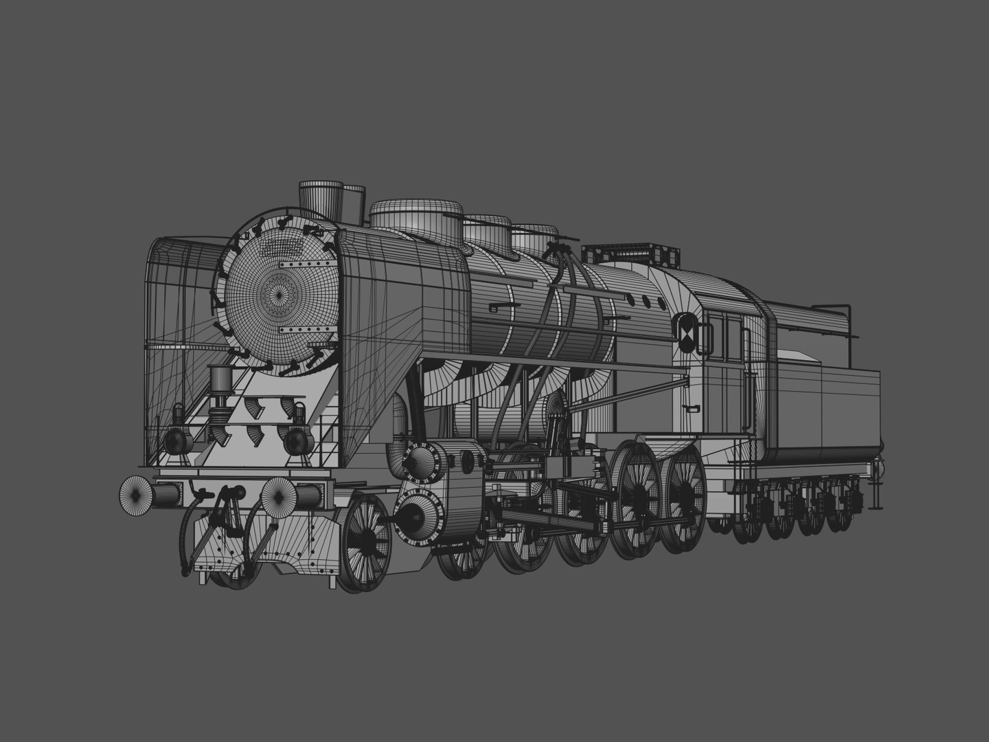 3D Mav Class 424 With Railroad - TurboSquid 1753118