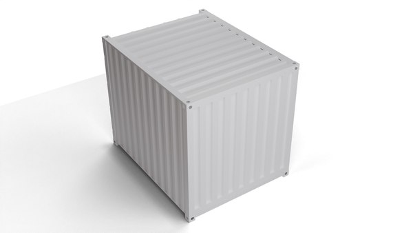 10Ft Cargo Container - Red model - TurboSquid 1967270