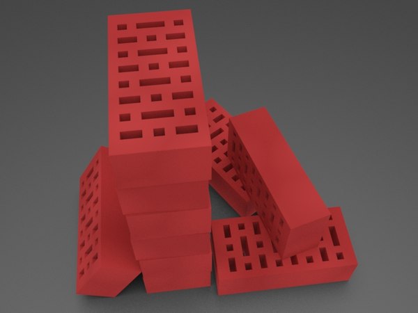 Brick stack 3D model - TurboSquid 1239828