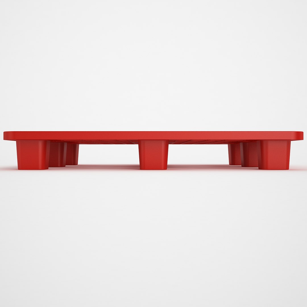 3d Plastic Pallet Model