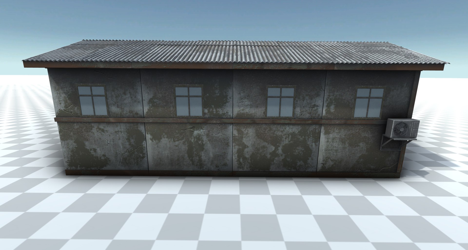 3D Military Barracks - TurboSquid 2153361