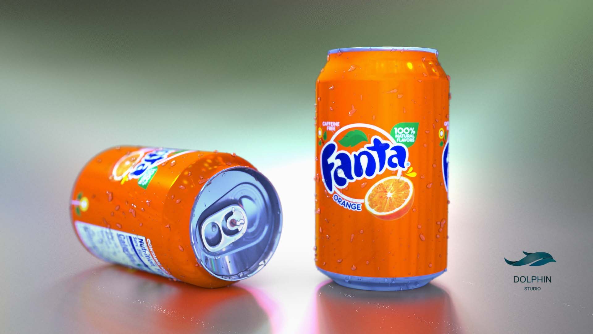 3D Fanta Can - TurboSquid 1735239