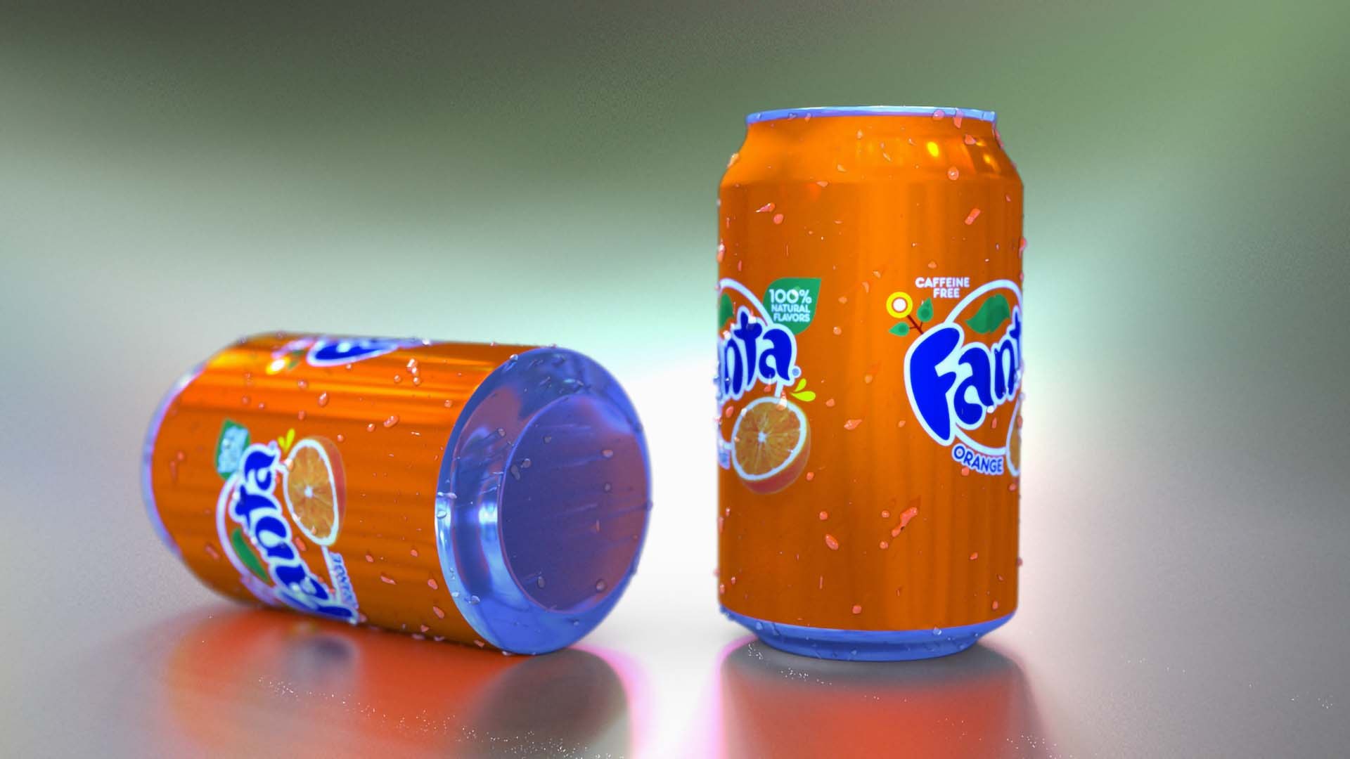 3D Fanta Can - TurboSquid 1735239