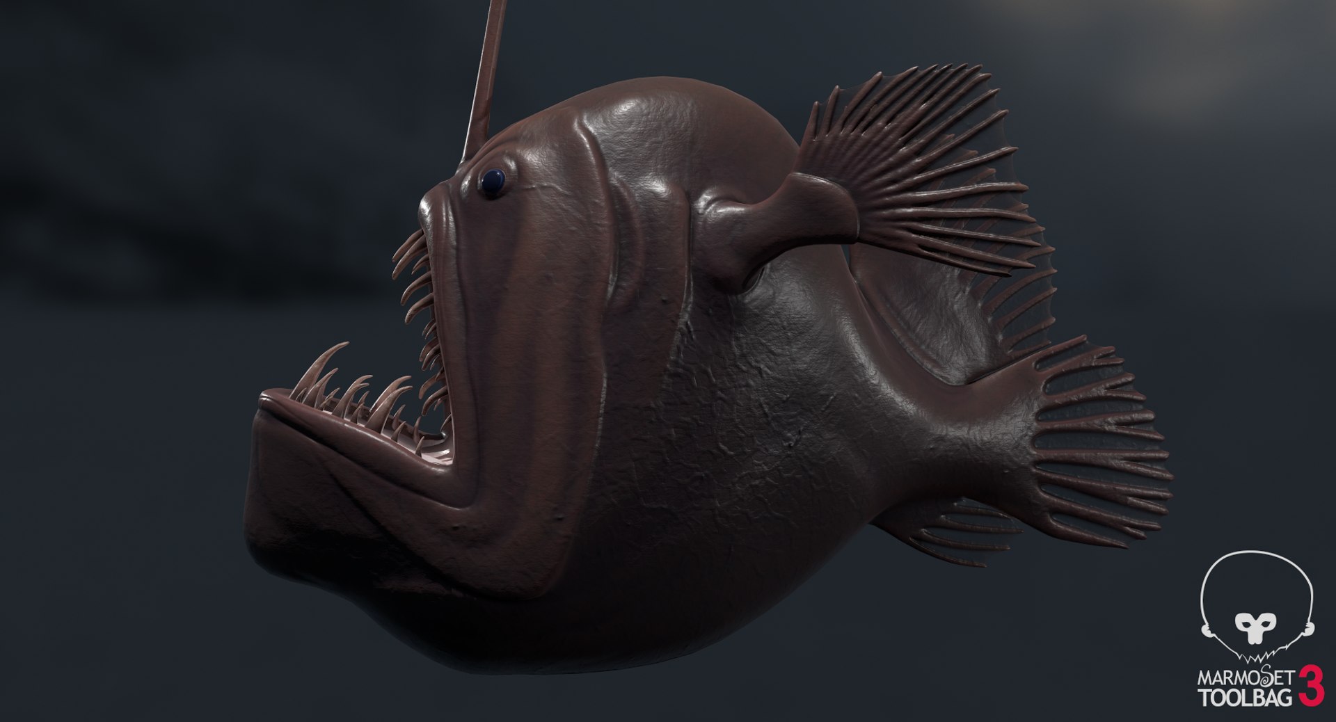 Anglerfish pbr 3D model - TurboSquid 1407948