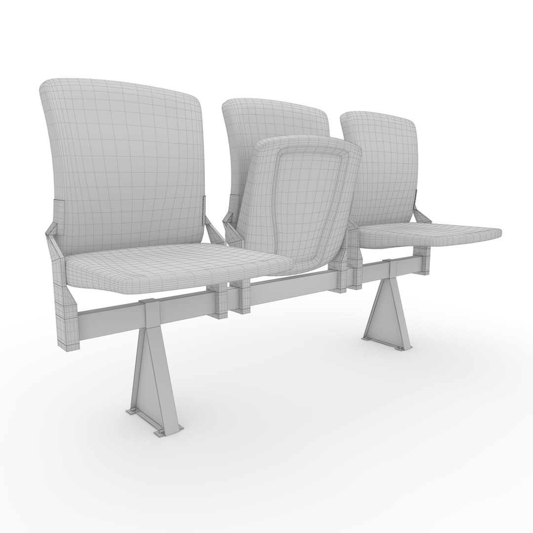Stadium Seats 10 3D Model - TurboSquid 2346346