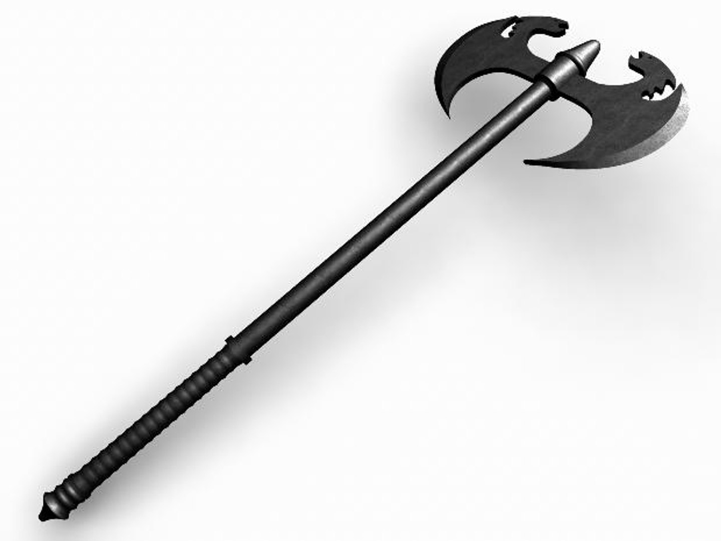 3d Dragon Fantasy Axe