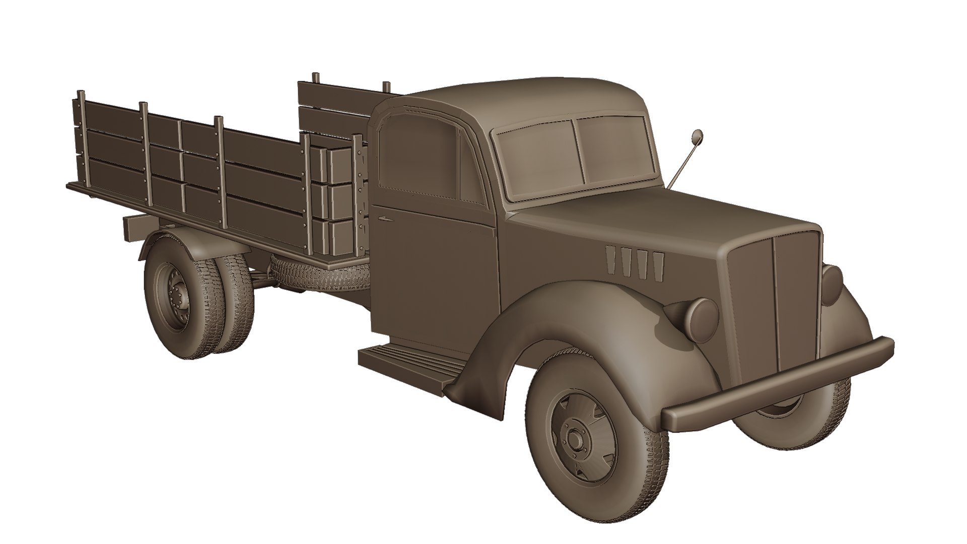 3D Model 30s Truck Model - TurboSquid 1976454
