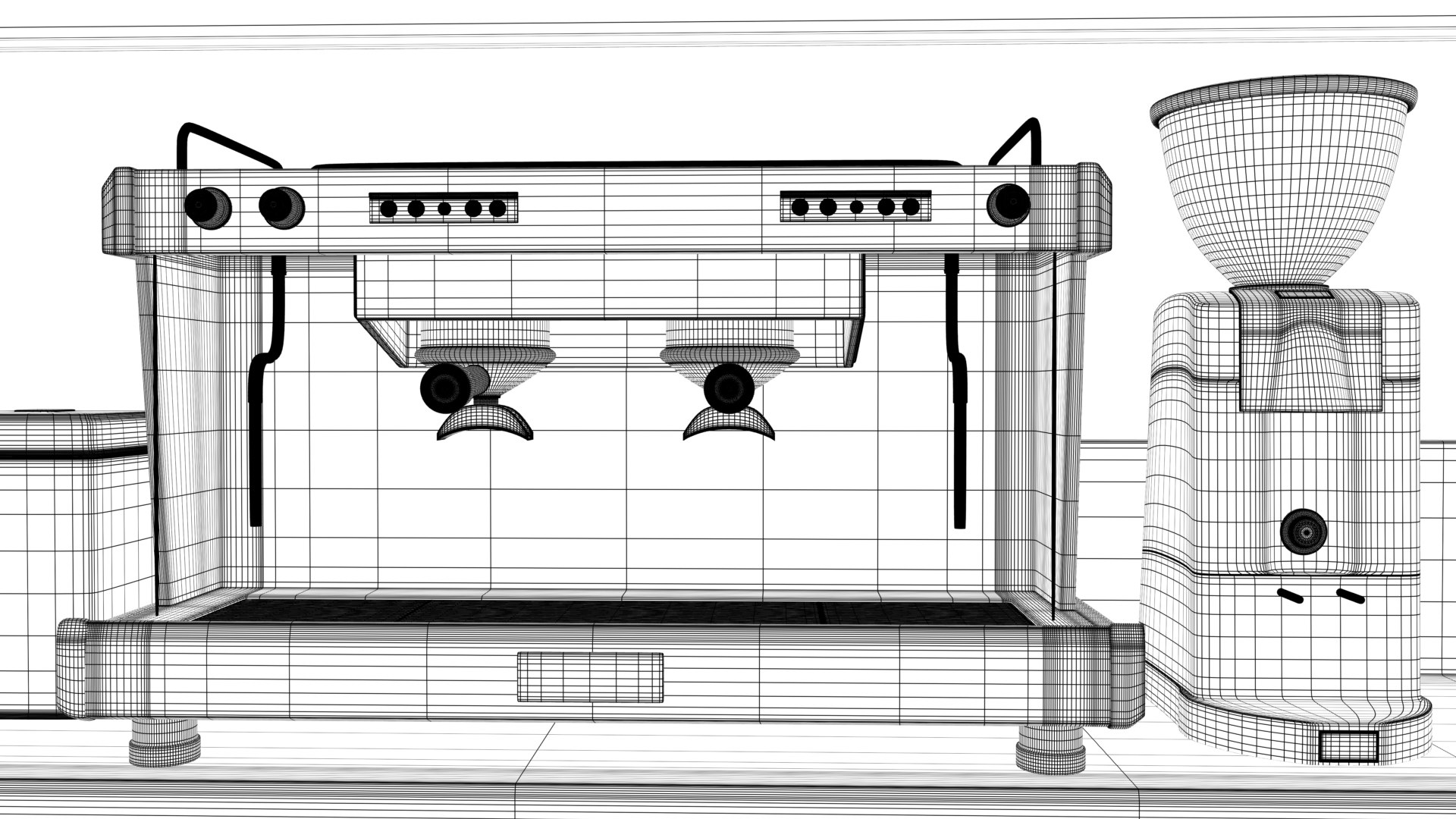 3D Cafe Assets - TurboSquid 1940486
